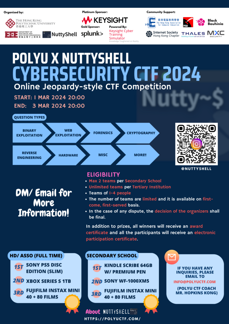 PolyU CTF Team – a.k.a NuttyShell