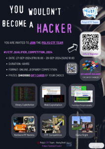 PolyU CTF Qualifier 2024/2025 is Coming Soon! – PolyU CTF Team